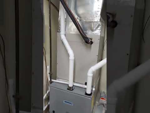Gas Furnace 80 to 90% swap out part 2 finally done.