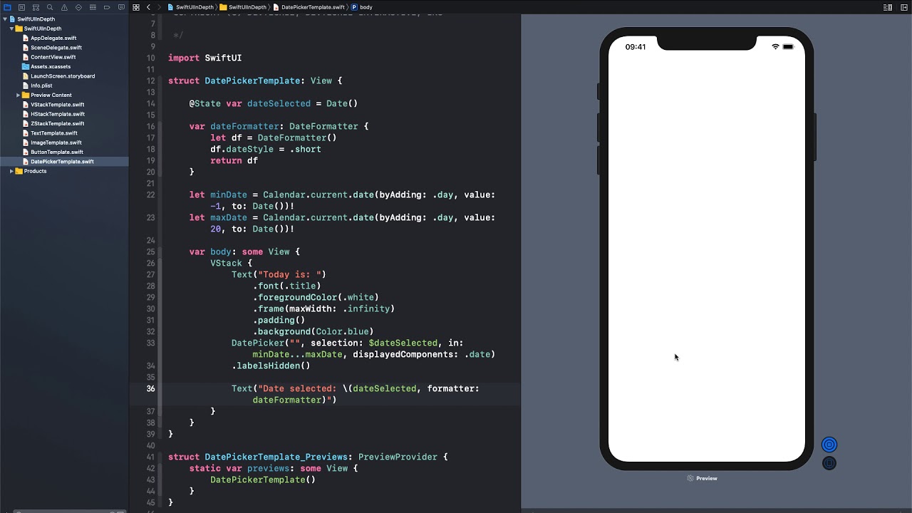 SwiftUI DatePicker In Depth