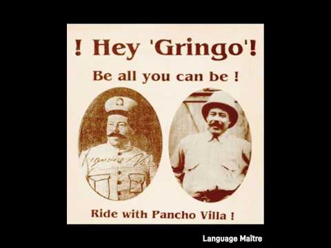 "Gringo" word origin #history