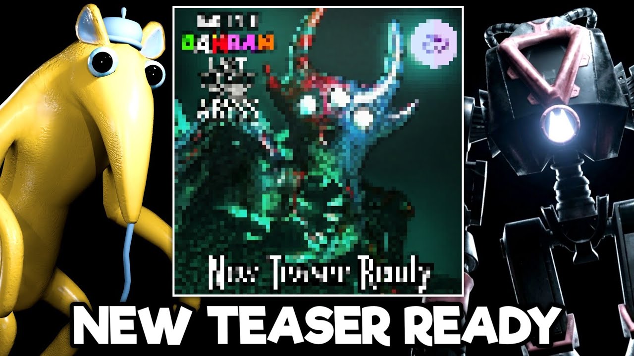 Garten Of Banban 9 - Finally TOMORROW New Teaser IMAGE | And New Steam UPDATES