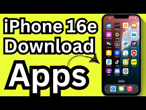 iPhone 16e: How to Download Apps (2025) | All Apps Download