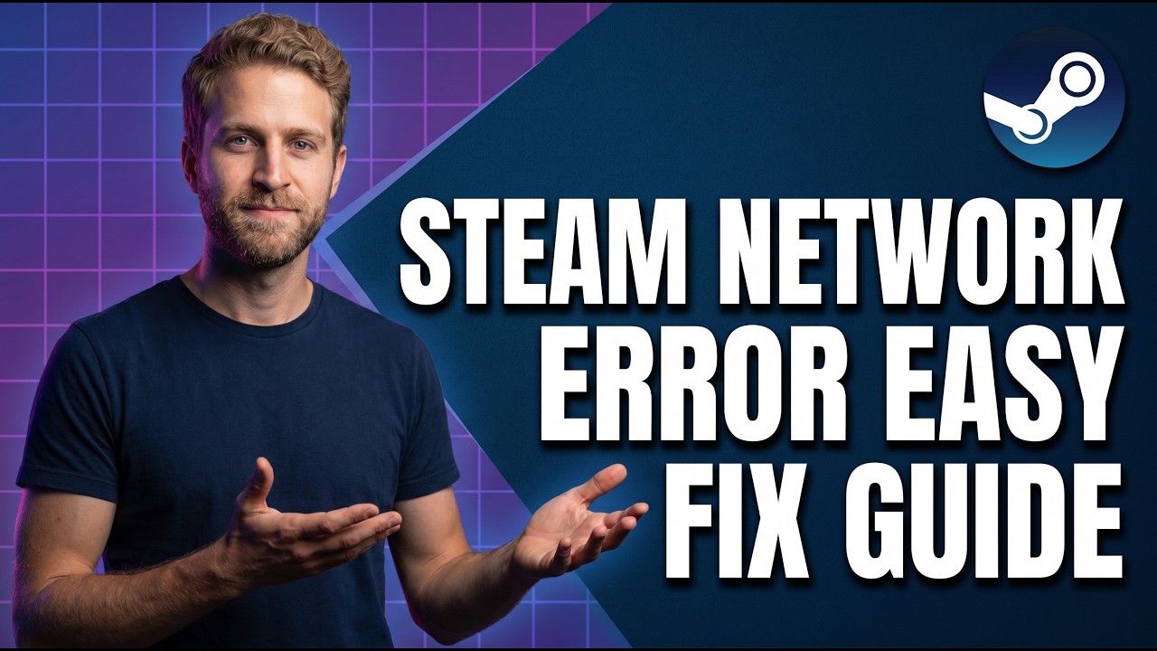 Steam Network Error (Easy Fix Guide)