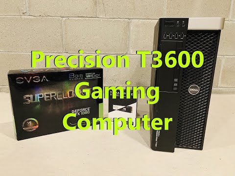 Precision T3600 Gaming Computer (NVIDIA GTX 1080 and NVME.2 Install)
