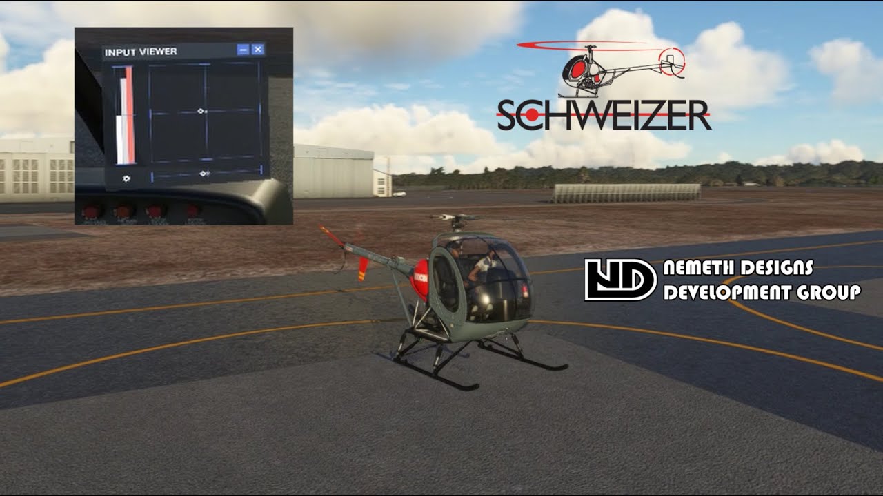 NDDG S300CBi Hover Practice with Input Viewer - Videos & Streams - Microsoft Flight Simulator Forums