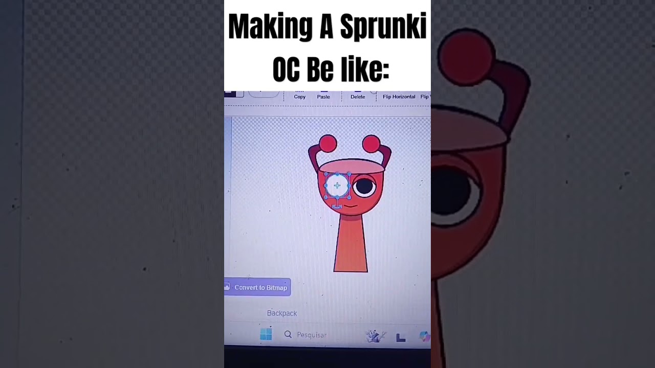 Making a Sprunki OC Be Like: #shorts #memes #sprunki #oc #scratch #incredibox #trend #viralvideo