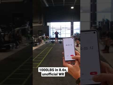 1000LBS yoke, 20m in 8.6s