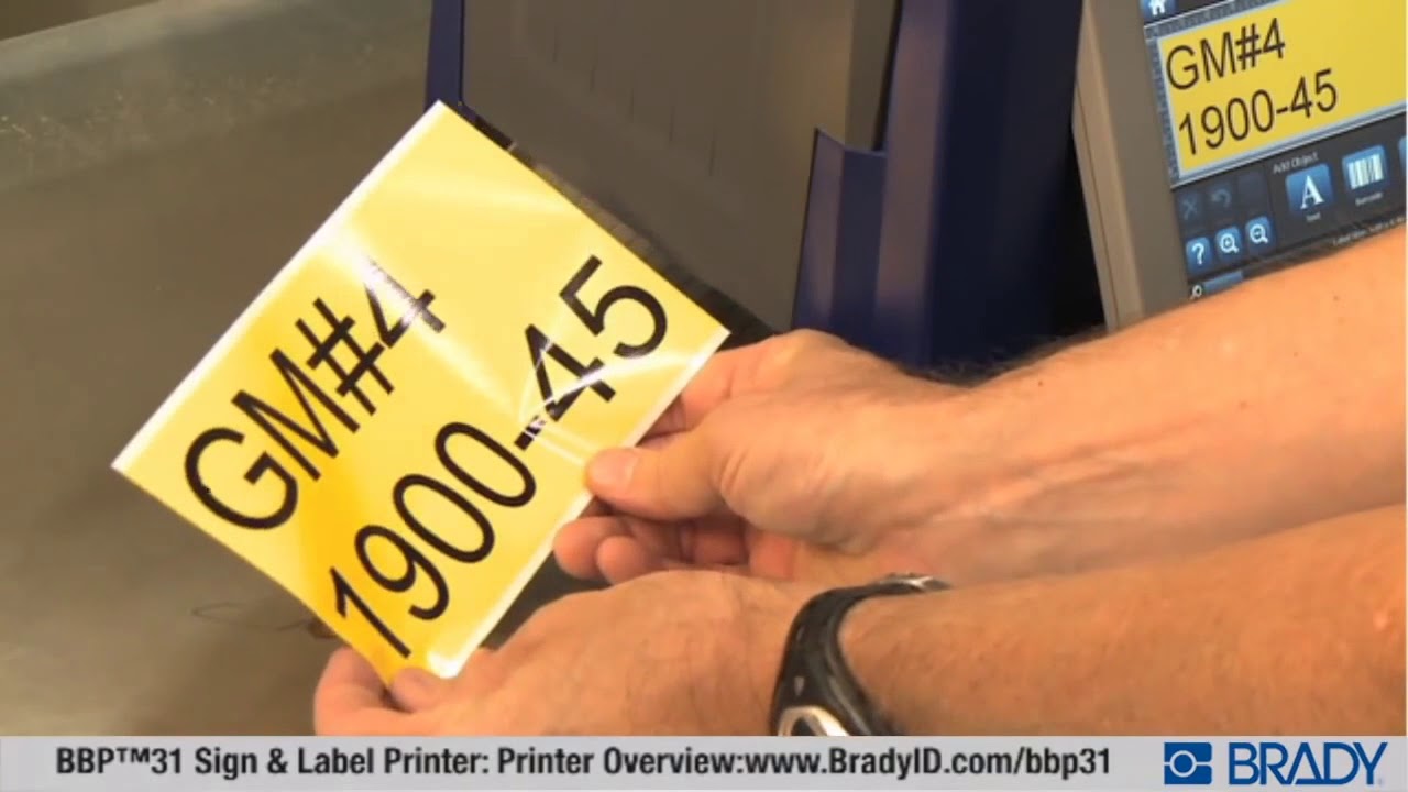 GO Industrial | Brady BBP31 Sign and Label Printer - Features and Overview