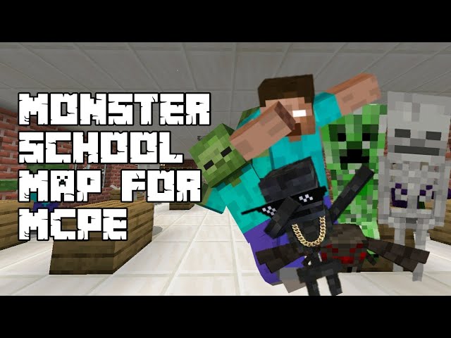 Monster School Map Minecraft Map