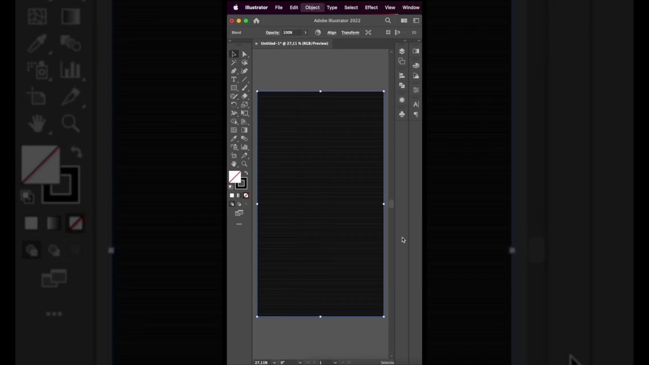 Dynamic Line Waves Background - Adobe Illustrator Tutorial #adobeillustrator #tutorial #art