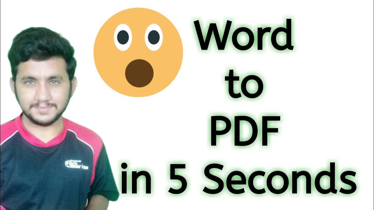 How to Convert Word to PDF File in Just 5 Seconds by Knowledge Kings
