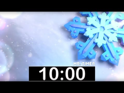 10 Minute Timer with Classical, Calm Music! Countdown Timer for Kids, Piano Instrumental Music!