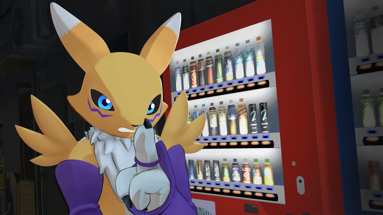 She's Addicted to Energy Drinks | Renamon Animation