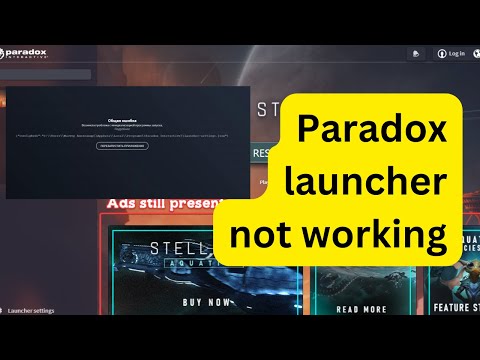 How to fix paradox launcher not working