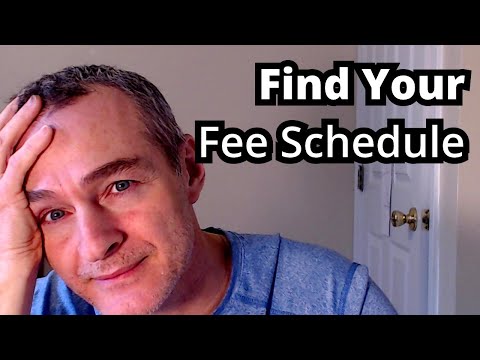 How to find a Physical Therapy Fee Schedule - 2020 #MCRBilling