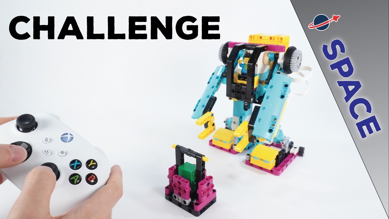 LEGO SPIKE Prime Biped Mech VS 5 challenges