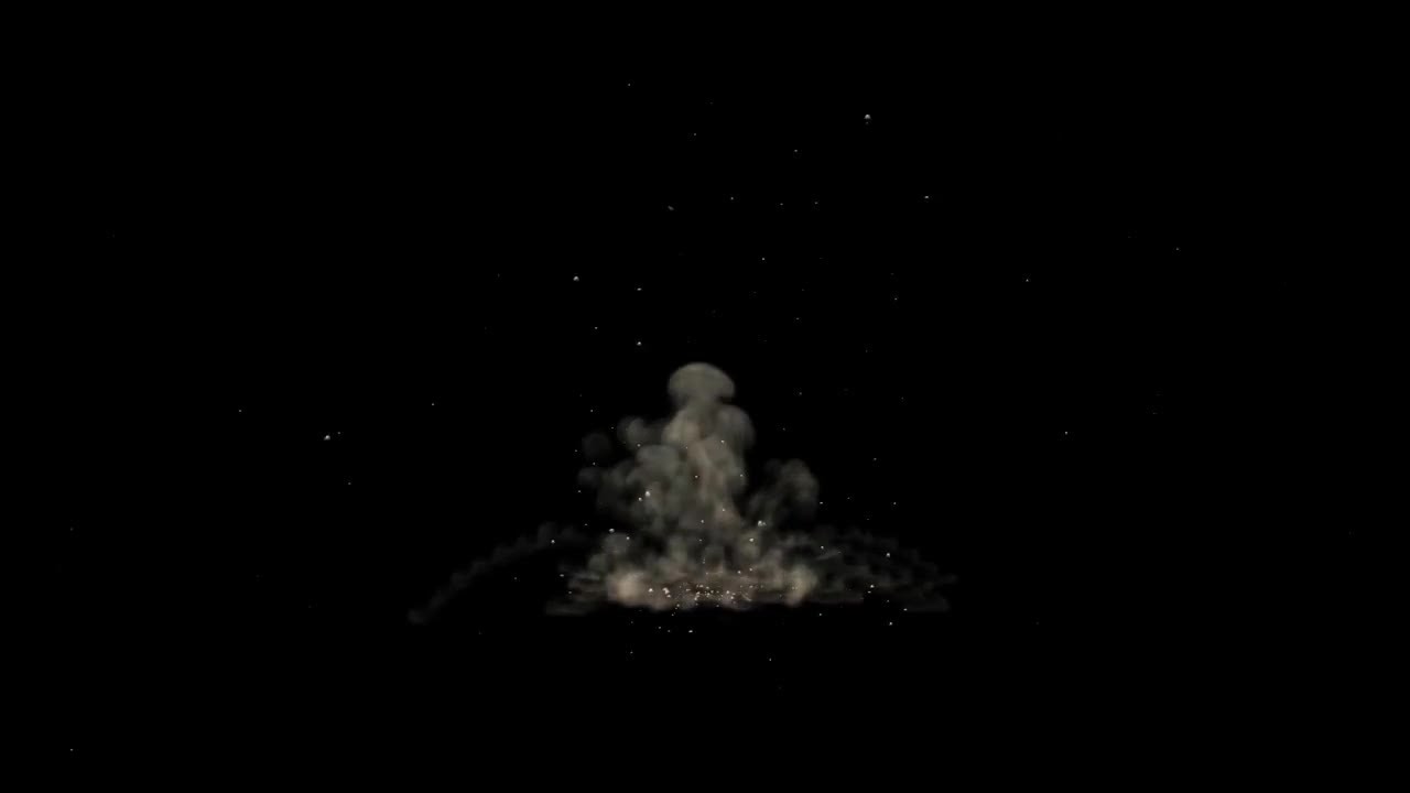 Dust Explosion Motion Graphics