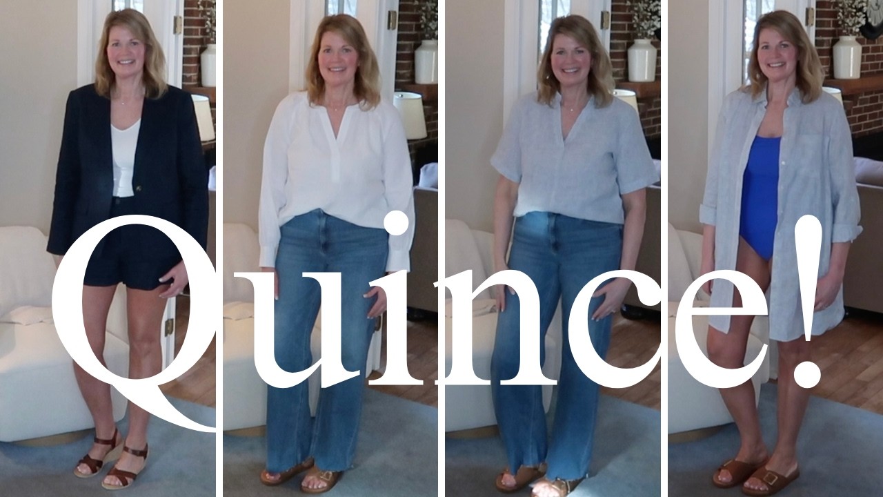 QUINCE SUMMER TRY ON HAUL 2026 | Linen, Cotton & Quiet Luxury Fashion Over 50