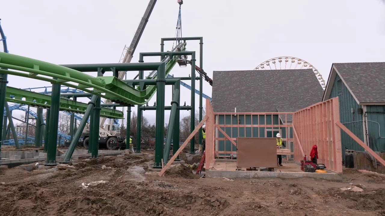 Kentucky Kingdom gives sneak peak at its 1st new roller coaster since 2019