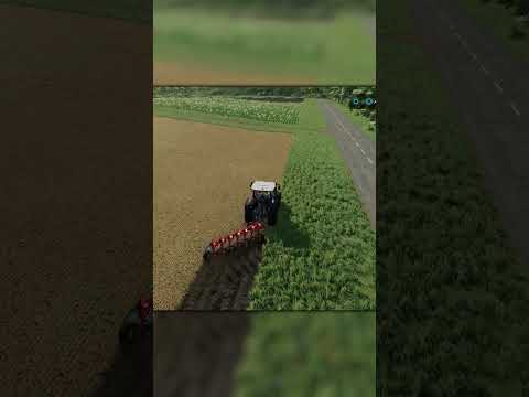 How To Plow Perfectly Every Time #fs22 #farmingsimulator22 #fs22gameplay