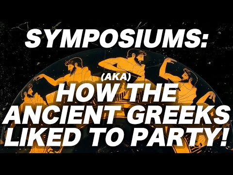 Ancient Wine Parties! (The Greek Symposium)