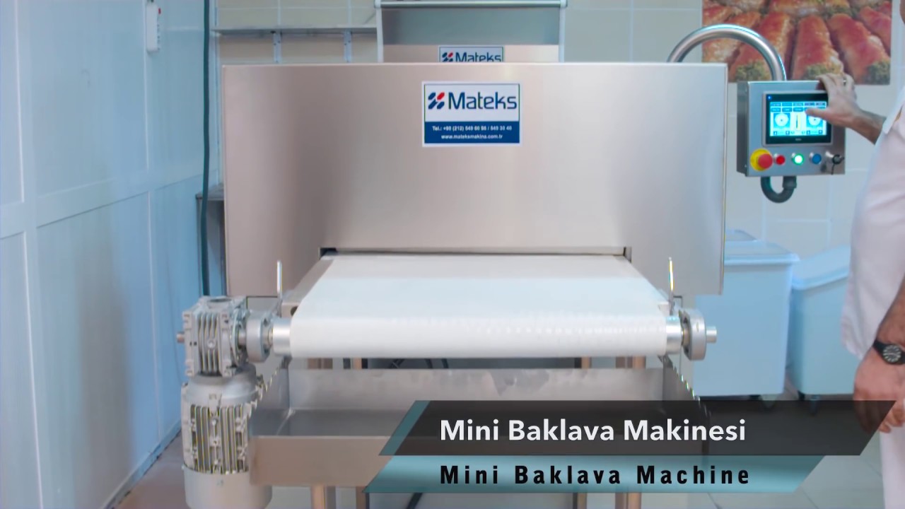 Mini Baklawa Machıne