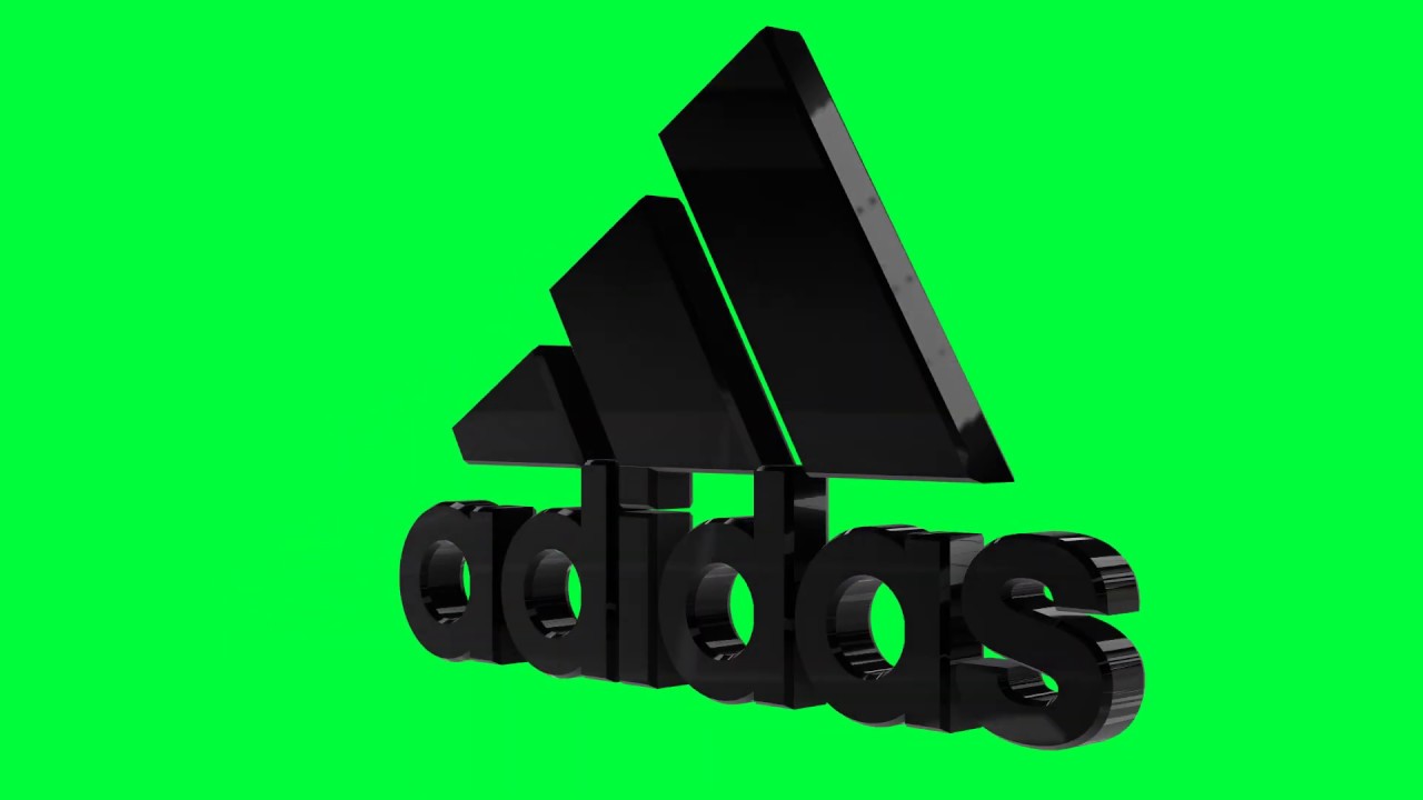 Adidas Green Screen Logo Loop Chroma Animation