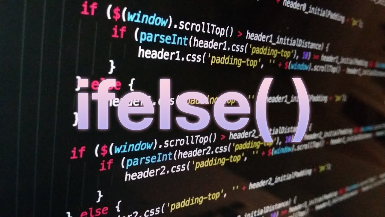 R-Studio Basics 10: If, else and Ifelse
