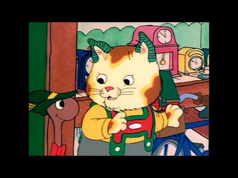 Busy World of Richard Scarry | The Best Birthday Present Ever | Learning for Kids