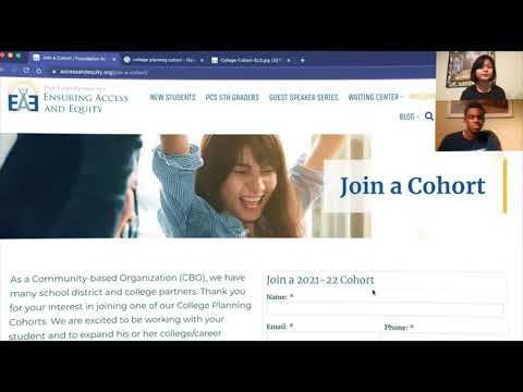 College Cohort Promotional Video 2022