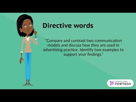 3. Directive words