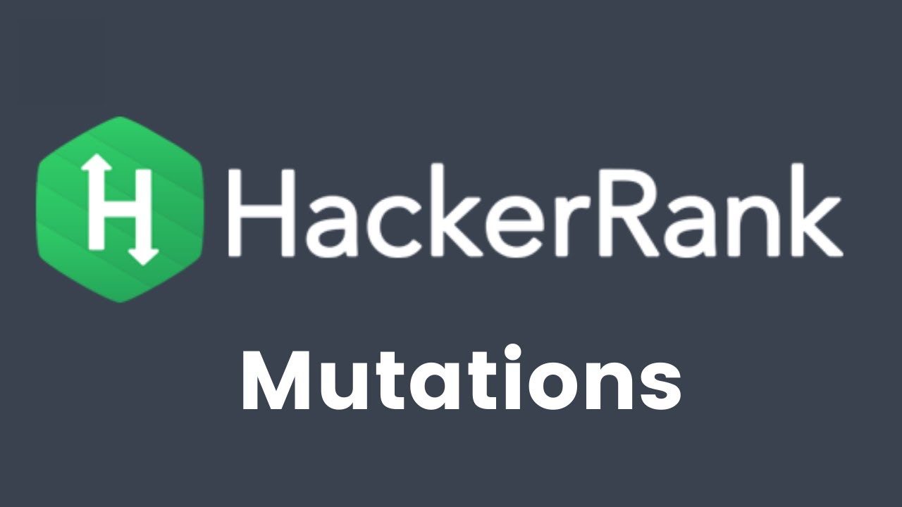 HackerRank - Mutations - Python