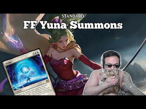 The Things We Do For... COSMETICS?! | FF Yuna Summons | Standard | Midweek Magic | MTG Arena