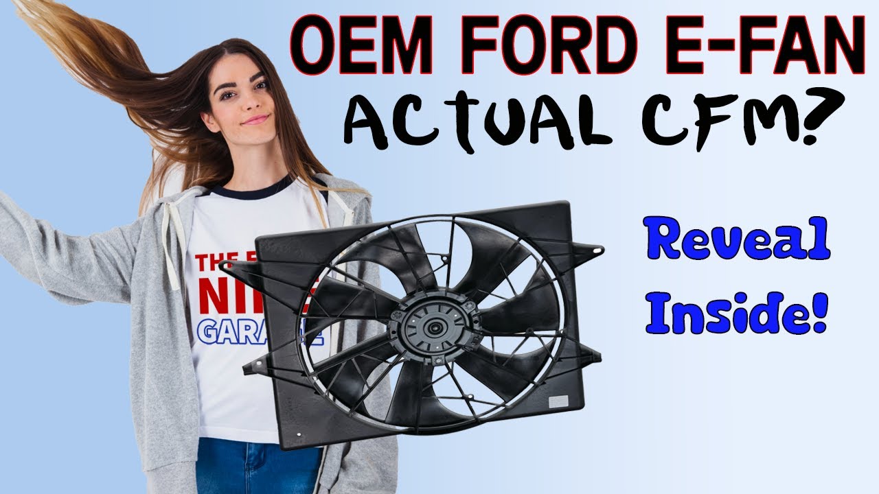 Ford Thunderbird Radiator Cooling Fan CFM Test | Junkyard Mod & Current Draw Analysis / Cougar - 89G