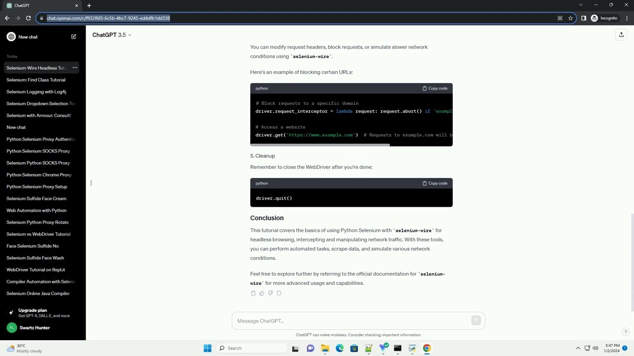 python selenium wire headless