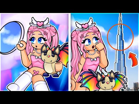DUBAI VACATION In Adopt Me...Airport Travel!!! | ROLEPLAY