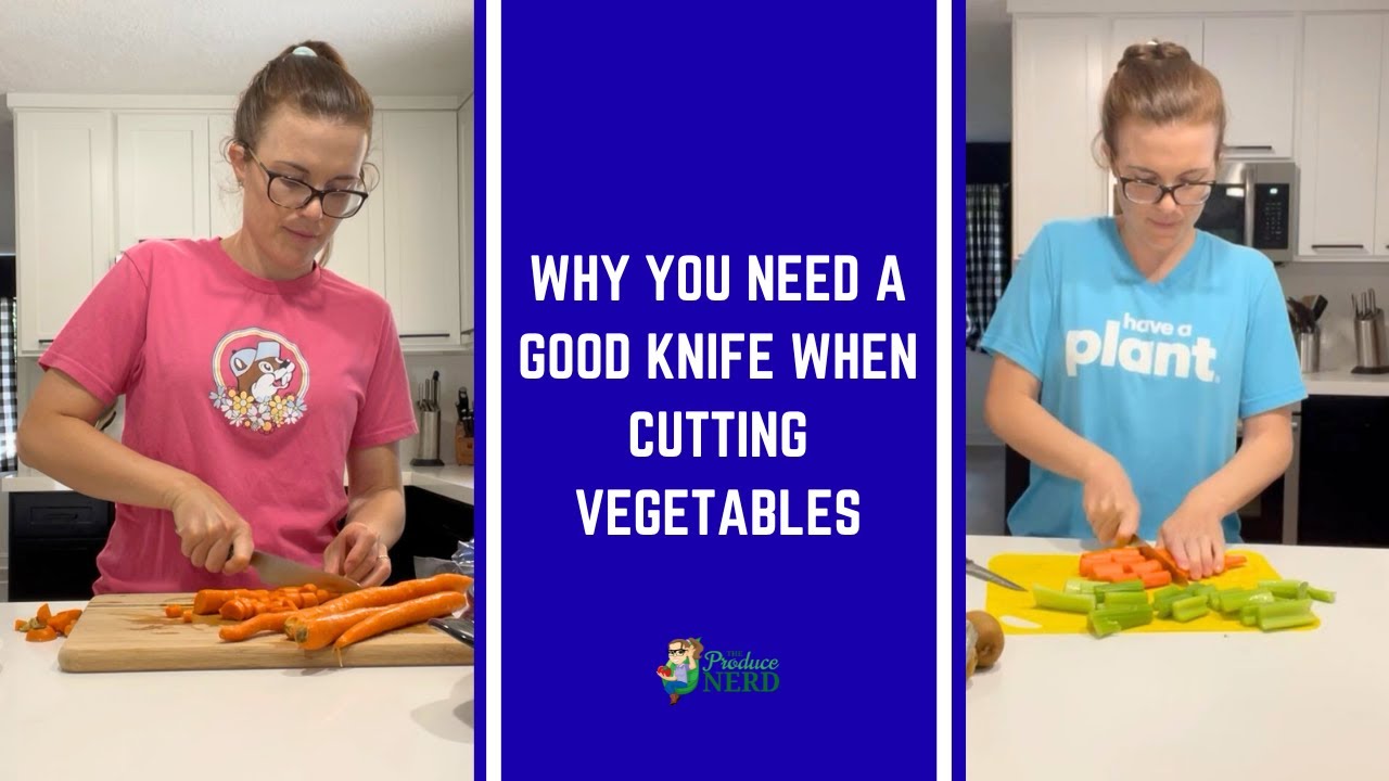 The Importance of a Good Knife: Comparing Knives While Cutting Carrots