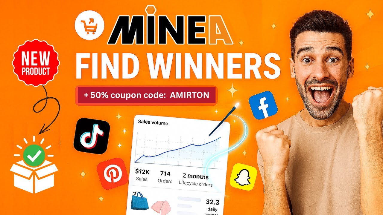 Minea: Find Viral & Winning Products for Dropshipping