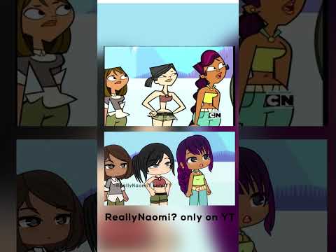 Total Drama World Tour (Original) and Gacha Remake by me! #gachaclub #shorts #totaldrama #fyp