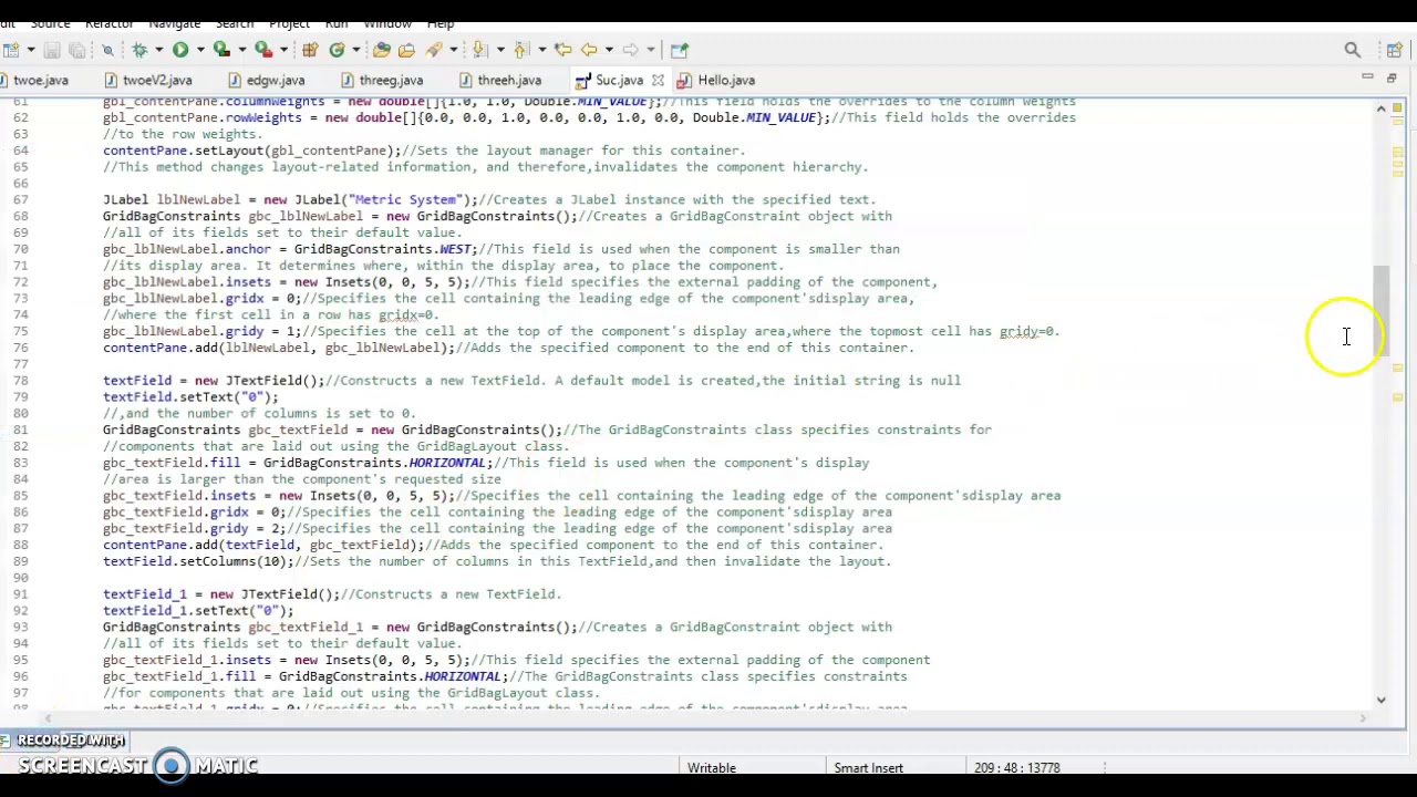 Unit Converter Java Runthrough
