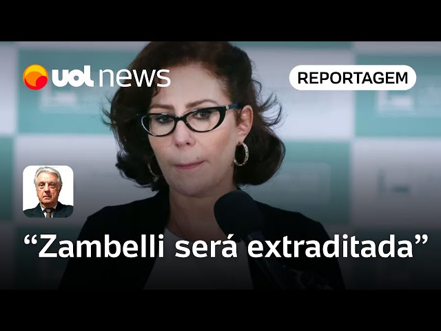 Zambelli será extraditada para cumprir pena no Brasil, diz Maierovitch