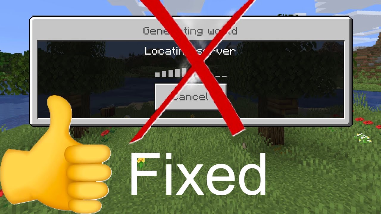 How to fix locating server glitch!!! (Minecraft Bedrock Edition)