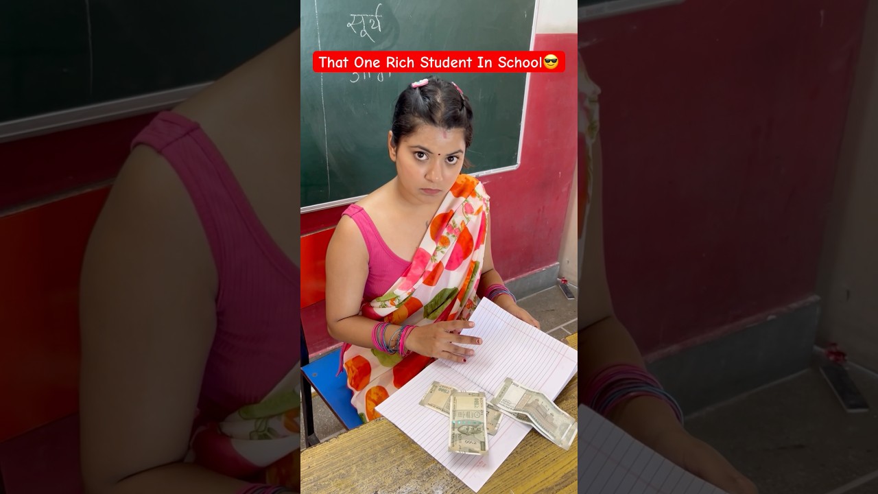 That One Rich Student In School #shorts #schoollife #teachercomedy #richstudent