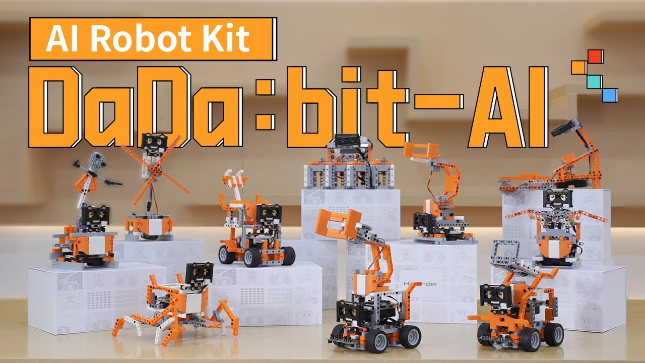 DaDa:bit AI Programmable Building Block Kit with AI Vision w/o micro:bit