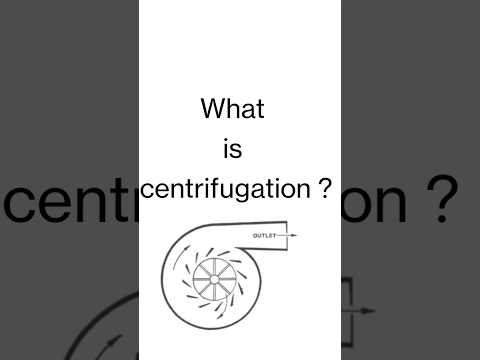What is Centrifugation ?#interview #definition