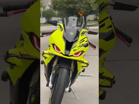 2024 Bmw S1000RR yellow π₯π€―π€© #motorcycle #bmws1000rr #shorts
