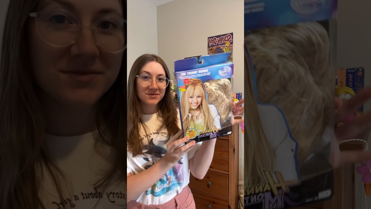 Trying On The Iconic Hannah Montana Wig