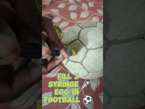 How to Fix Air Leakage in Football At Home ⚽💯💯 #ytshort