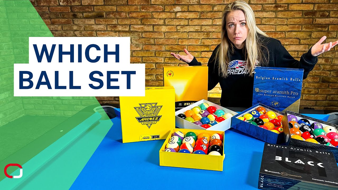 Explaining 4 Pro Billiard Ball Sets