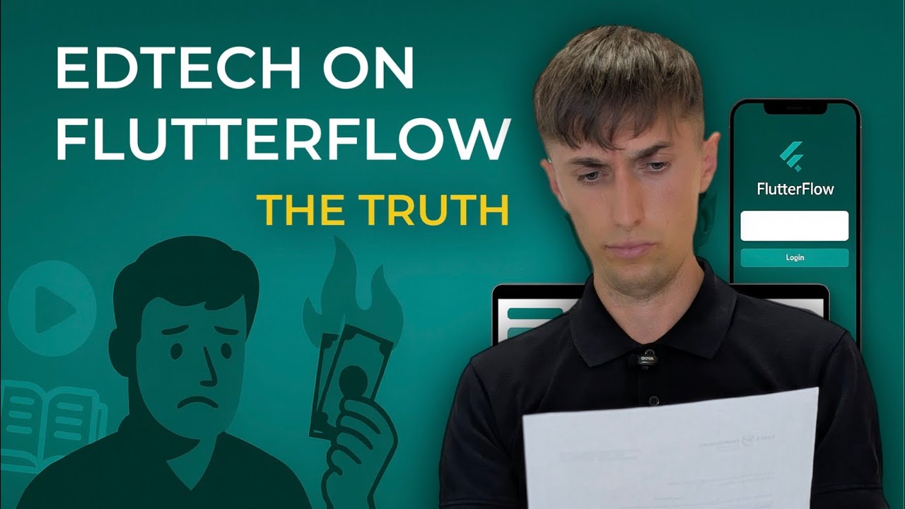 Edtech on FlutterFlow? Watch this to speed up your MVP