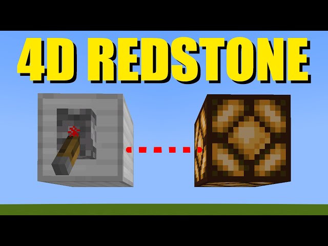 4D Redstone creations (requires mod!) Minecraft Map